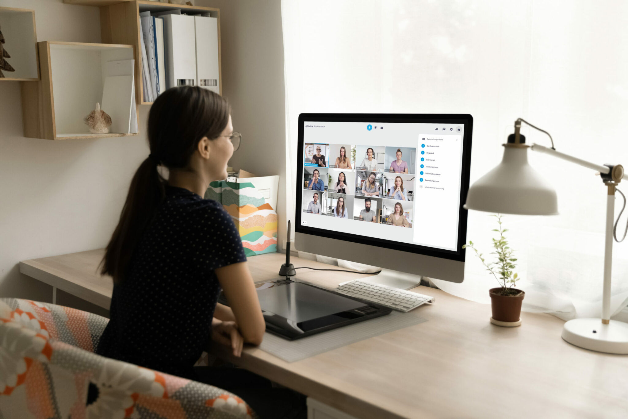 Home-Office für die Work-Life-Balance - alfaview