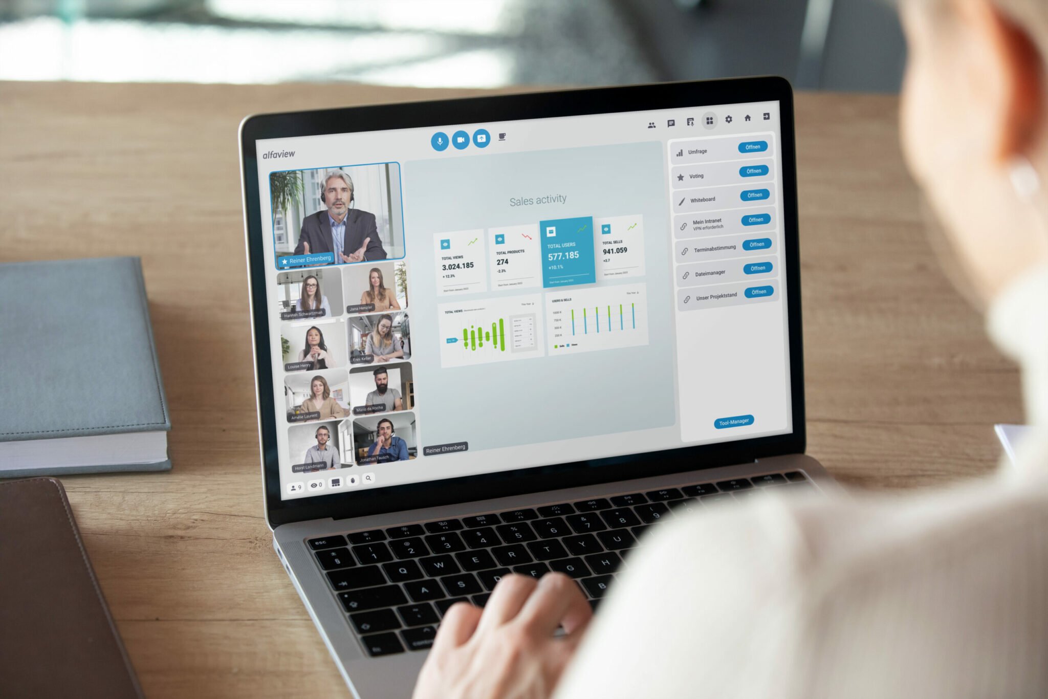 5 Tipps für reibungsloses Screen-Sharing - alfaview