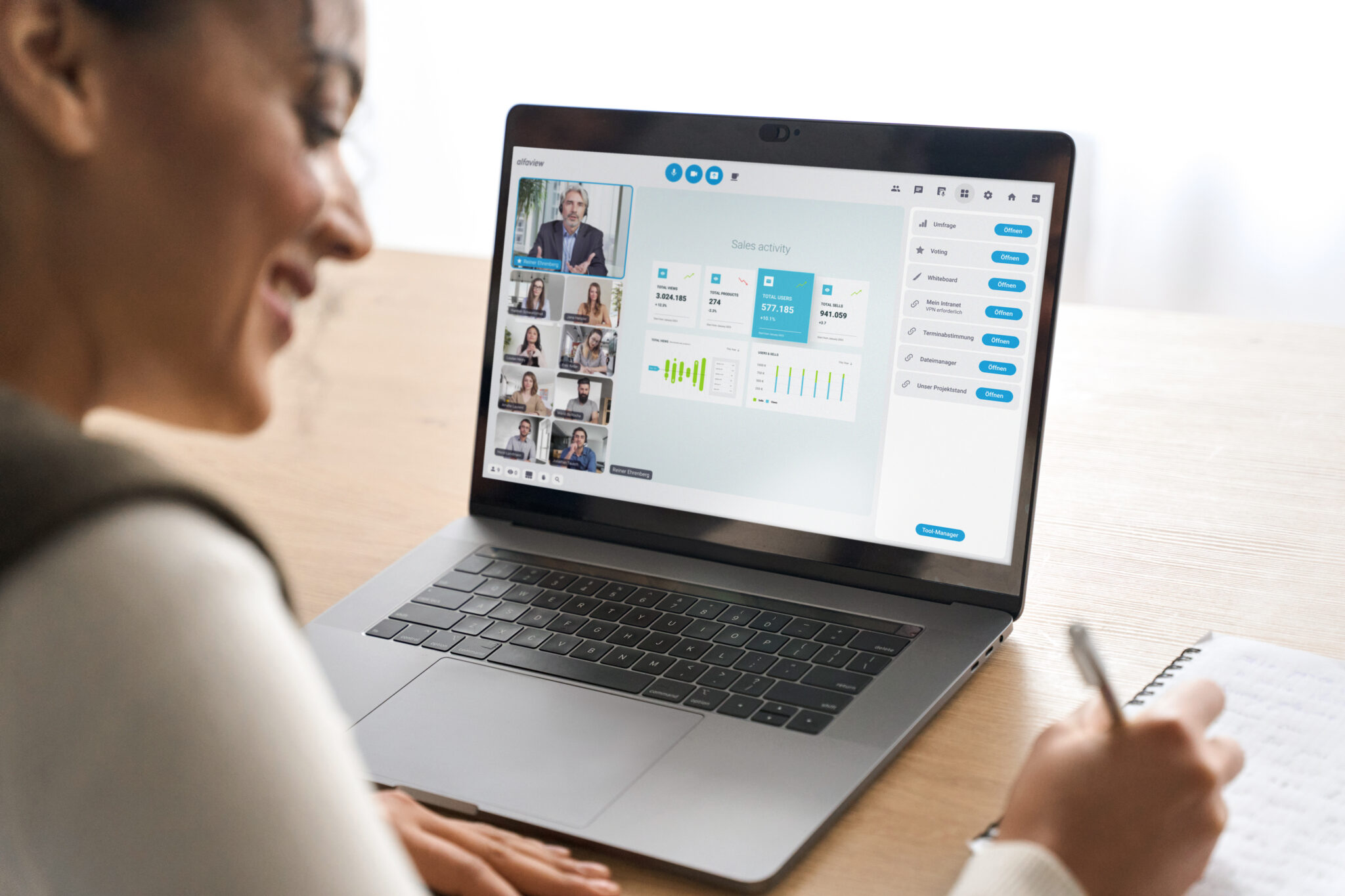 Videokonferenz über den Browser oder per App? So nutzen Sie alfaview optimal - alfaview